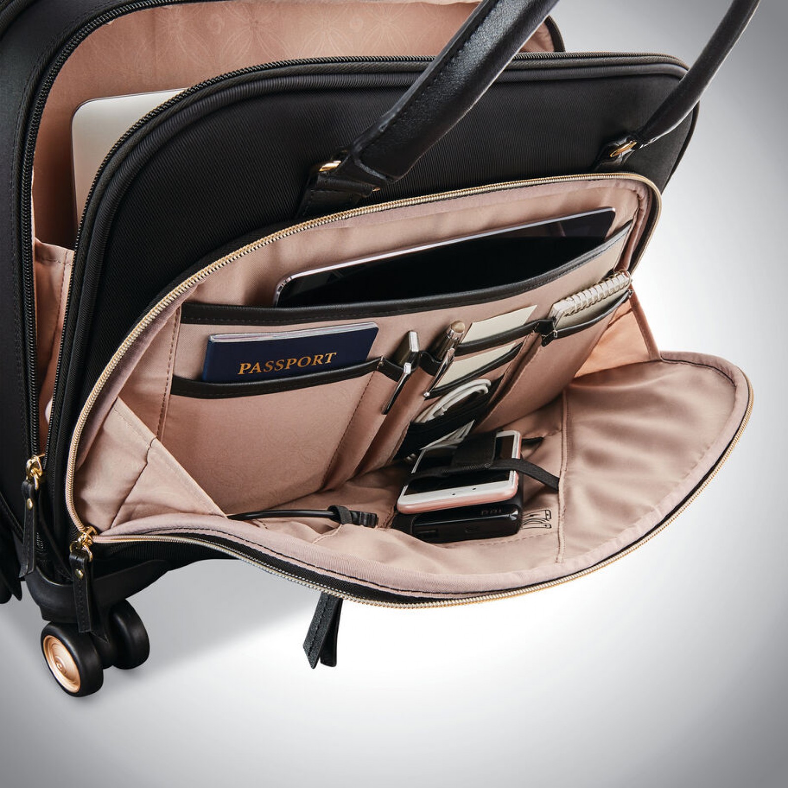Samsonite Mobile Solution Spinner Mobile Office • 128167-1041 • Luggage ...
